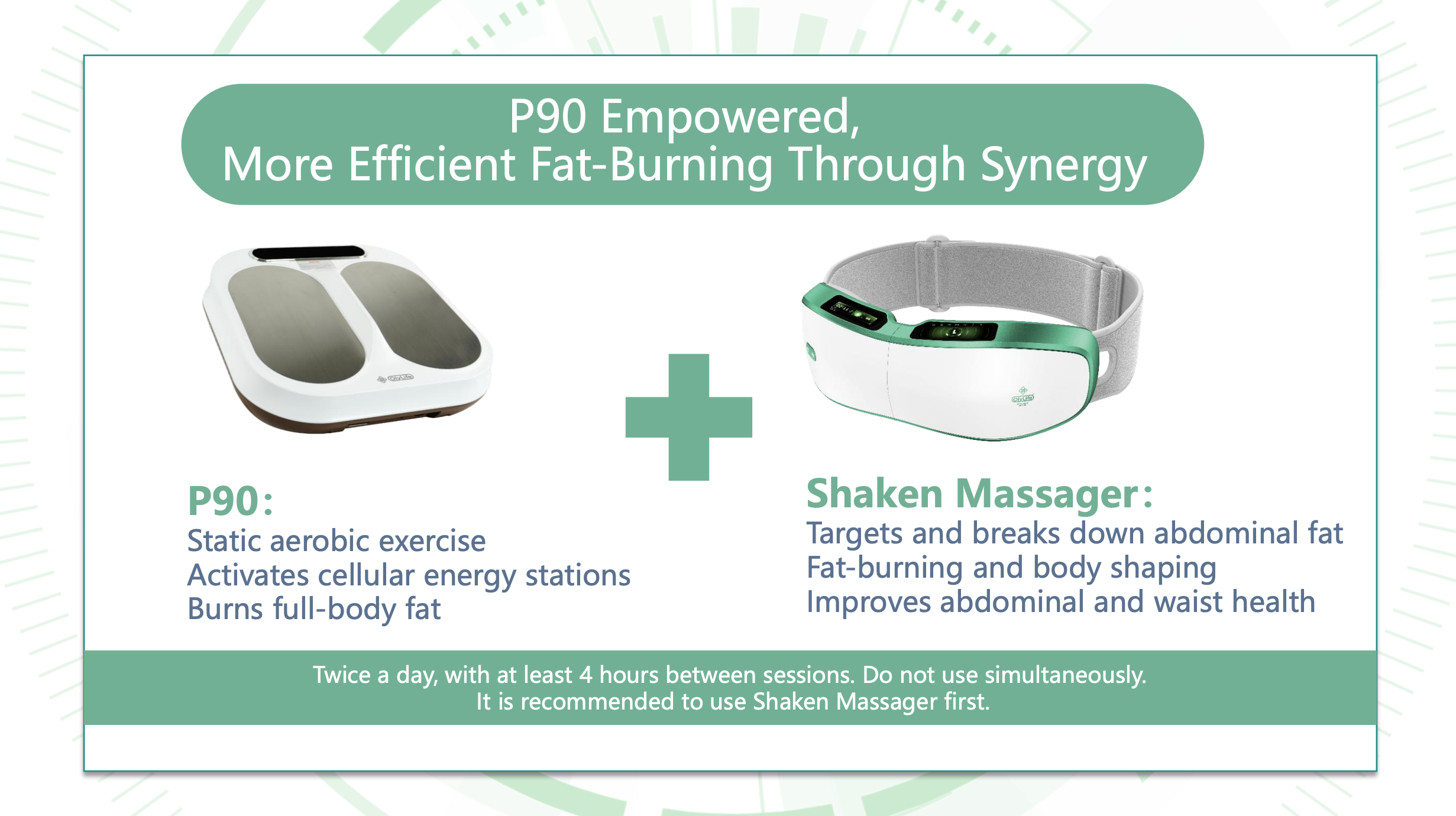 OlyLife Shaken PEMF Fat-Burning Device – OlyLife Products